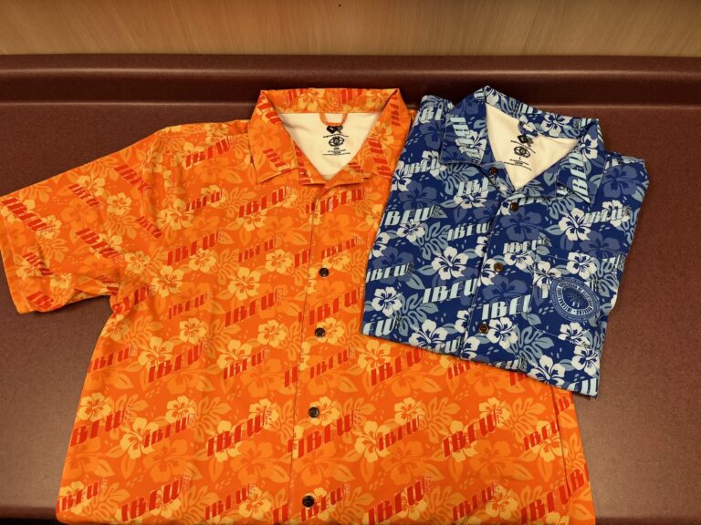 Hawaiian Shirts are HERE! – IBEW Local 773